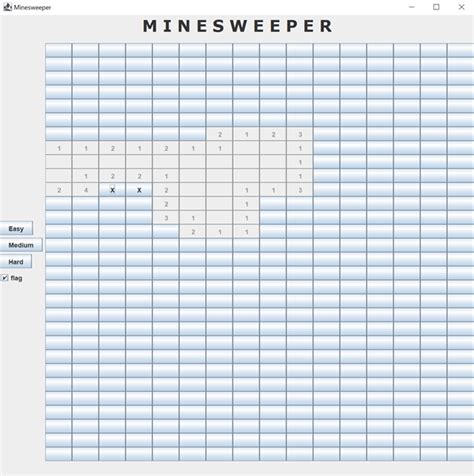 Github Ijr12345minesweeper A Minesweeper Clone Using Java Awt And Swing