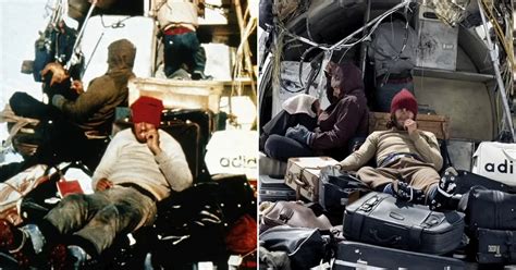 Las Fotos Que Se Sacaron Los Sobrevivientes De La Tragedia De Los Andes Y Fueron Recreadas En El