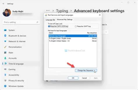 How To Change Key Sequence To Change Input Language In Windows 11