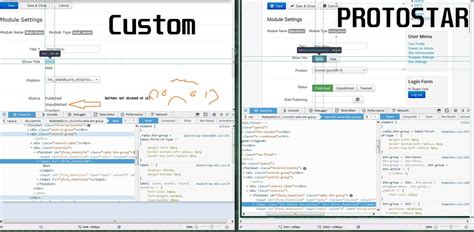 component making custom template for joomla module edit form