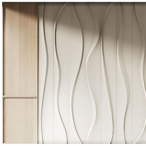 Декоративные панели 08 Другие предметы интерьера 3d модель Обшивка стен Декоративные