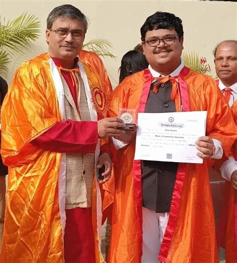 Mr Devjit Acharjee Has Won The Title Of Astra 2023 Award Under The Asias Outstanding