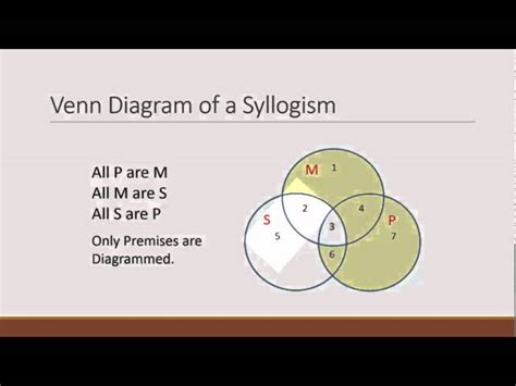 Venn Diagrams And Categorical Syllogisms Venn Diagrams