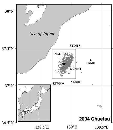 Spatial Distribution Of Aftershocks Circle Within T ≤ 24h From The Download Scientific