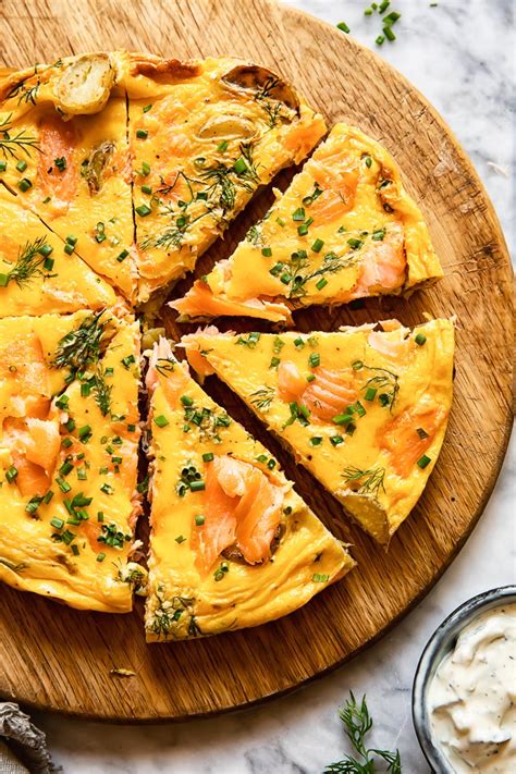 Smoked Salmon Frittata Vikalinka