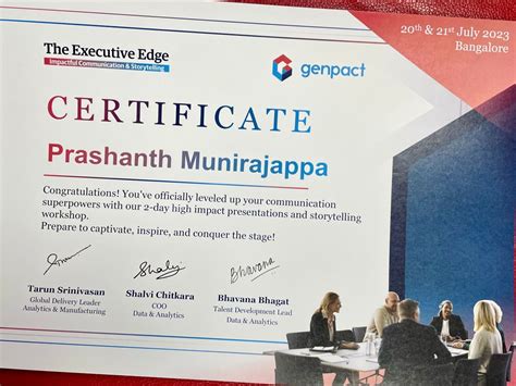 Prashanth M On Linkedin Very Insightful Session On Impactful Communication And Storytelling