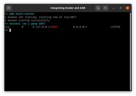 integrating docker and the android device bridge adb two six technologies