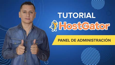 🏅 Tutorial Completo Hostgator En Español 🐊 Youtube