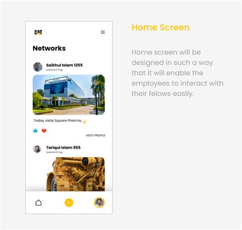 Social Media App UI Design On Behance