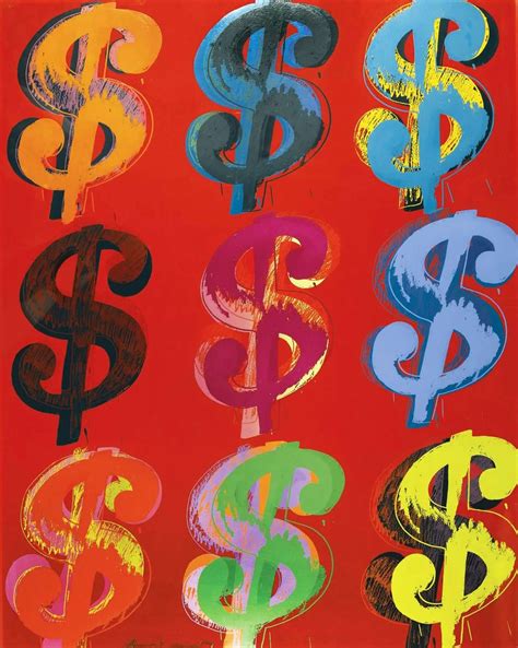10 Facts About Andy Warhols Dollar Sign Myartbroker Article