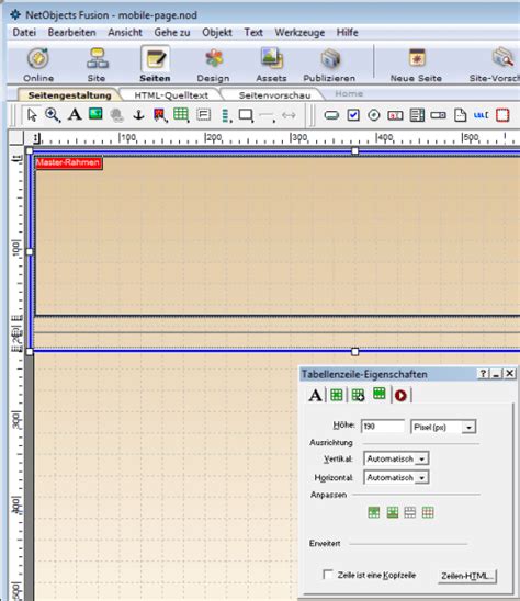 Eine Homepage Für Mobile Geräte Mit Netobjects Fusion Nof Community