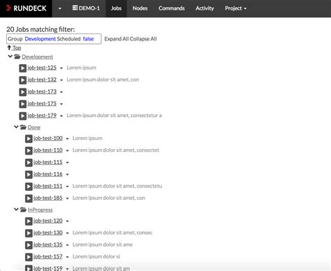 Job Filter Just Show 20 Jobs · Issue 3221 · Rundeckrundeck · Github