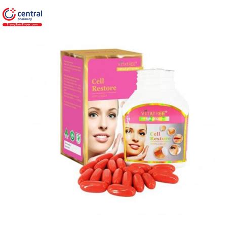 Thuốc Vitatree Cell Restore Viên Uống Tái Tạo Tế Bào Tế Bào Gốc