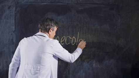Male Doctor Writing Gynecology On The Blackboard 32517088 Stock Video At Vecteezy