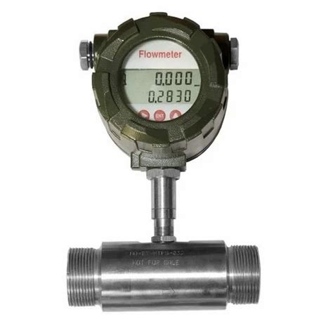 Turbine Flow Sensor And Meter Digital Turbine Flow Meter Manufacturer From Mehsana