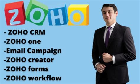 Customize Zoho Crm Zoho Forms Zoho Campaigns Zoho Landing Page Zoho App