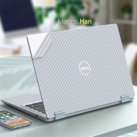 Dell Skin Purple Carbon Fiber Solid Color Decal Laptop Accessories