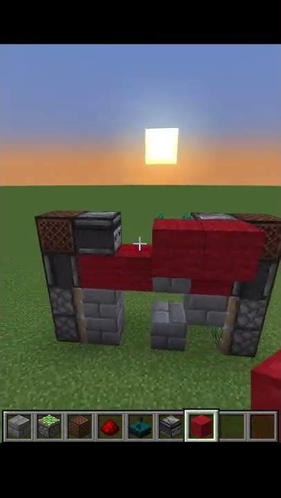 😉automatic Door With Sculk Sensor Minecraft 1 19 Shorts Youtube