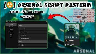 Roblox Arsenal Script Pastebin Op Aimbot Esp Keyless Robert Scripts Mp Music Mp Video