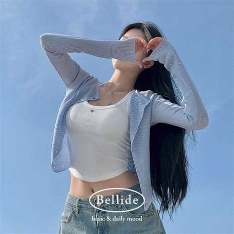 베이델리 당일출고 Made린넨원단 프루트 썸머 린넨 골지 가디건