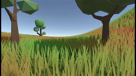 Compute Shader Grass System In Unity Youtube