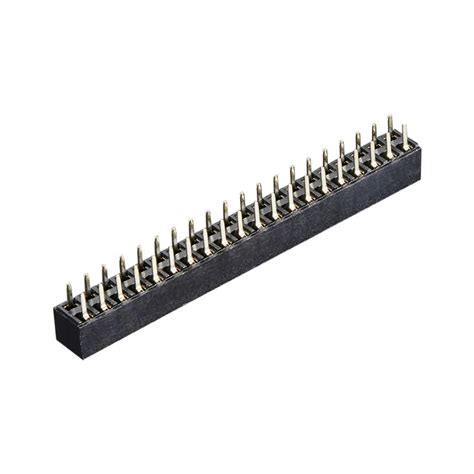 gpio header for raspberry pi hat 2x20 short female header