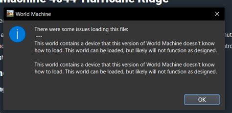 4044 Crash Deleted My Macro Bug Reports World Machine Community