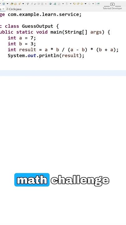 Java Code Challenge Can You Guess The Output Codechallenge Coding Codingcontest Youtube