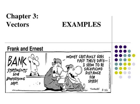 PPT Chapter Vectors EXAMPLES PowerPoint Presentation Free Download ID