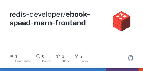 Github Redis Developer Ebook Speed Mern Frontend