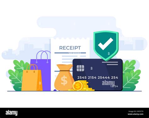 Making Payment Using Credit Card Online Payment Concept Cashless