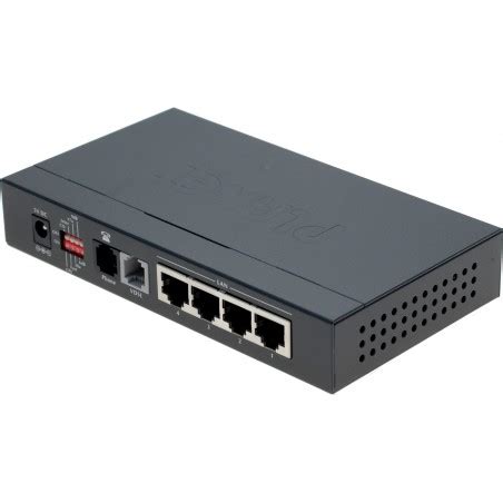 Ethernet Over 2 Wire Connection With VDSL 10 100Mbit 4 Ports Switch Up To 1 4km