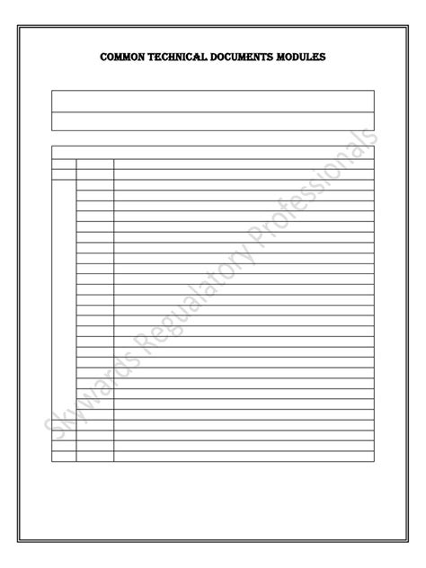 Ctd Structure Of Module I V Pdf