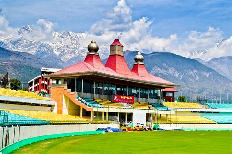 Cricket Stadium Dharamshala Dharamshala Beautiful Destinations