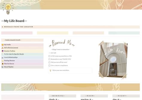 Aesthetic Notion Templates