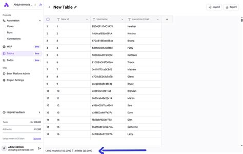 Tables Limits And Importing Csvs 📝 Announcements Activepieces Community