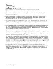 AP Stats Chapter 4 HW Keys Pdf Chapter 4 Assignment 4 1A Exercises Page 226 1 2 6 8 12 1