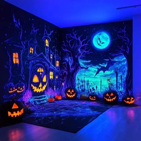 Glow In The Dark Halloween Decor Ideas Recipes Time