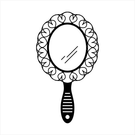 Hand Mirrors Clipart Hand Mirror Vector Images Over 25 000