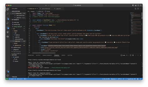Module Not Found Cant Resolve Local Font File Rfrontend
