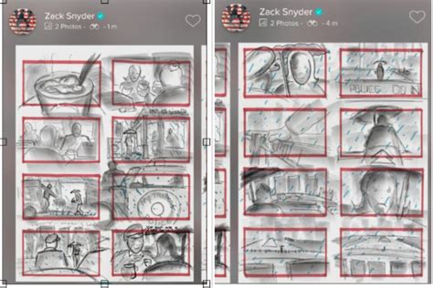 Zack Snyder Storyboards Storyboard The Dark Knight Trilogy Snyder
