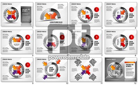 Strategy Process Presentation Template For Google Slides And PowerPoint 01280