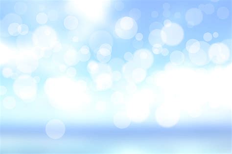 유토이미지 파란하늘 보케배경
