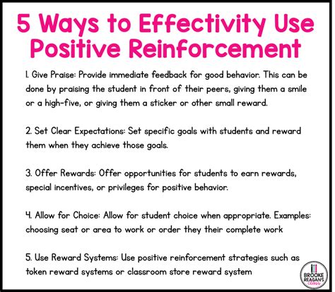 Why Positive Reinforcement Is Key To Classroom Success Brooke Reagan