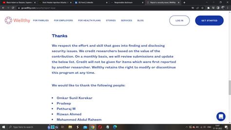 Omkar Korekar On Linkedin Cybersecurity Bugbounty Ethicalhacking Websecurity Halloffame