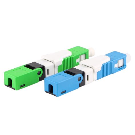 Ftth Esc250d Sc Apc Upc Field Assembly Quick Connector Fiber Optic Fast Connector Upc Fiber