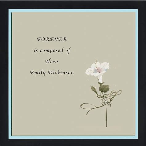 Emily Dickinson Forever Wall Art Quote Print Framed Etsy In 2025