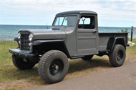 Cummins 4bt Powered 1948 Willys Overland Jeep Pickup 4x4 For Sale On