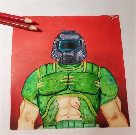 New Art💜 🔥doom Slayer In Classic Skin🔥 Doom