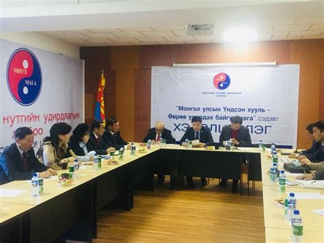 Монгол улсын Үндсэн хууль Өөрөө удирдах байгууллага сэдэвт